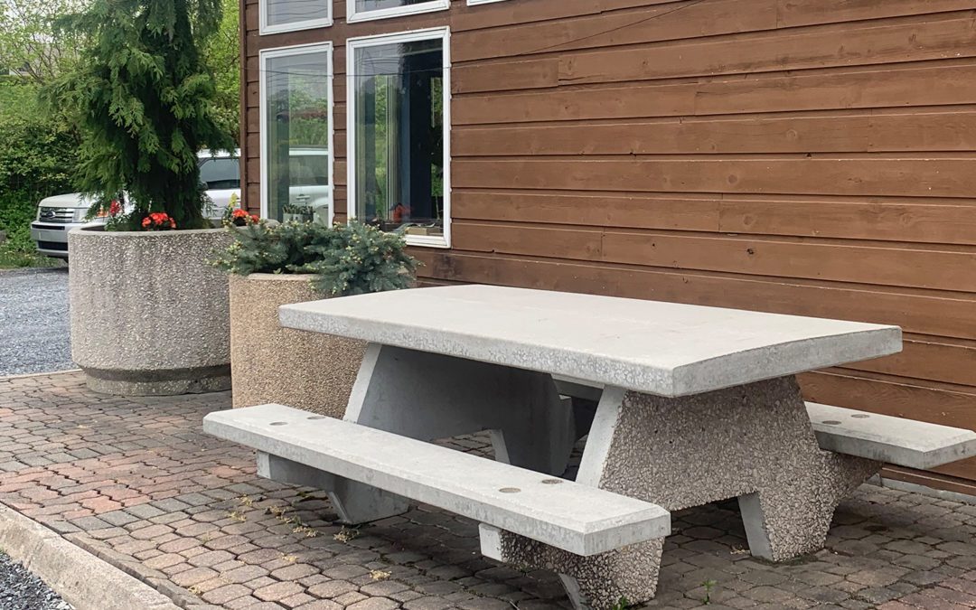Precast Concrete Park Benches & Tables • Reading Precast